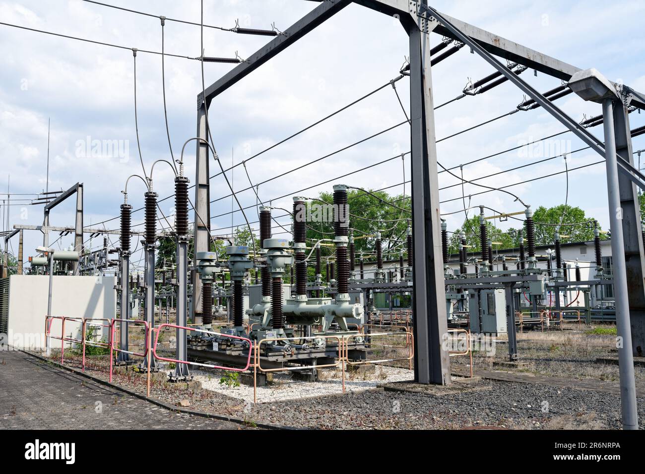 electric power transformation substation maarweg of RheinEnergie in ...