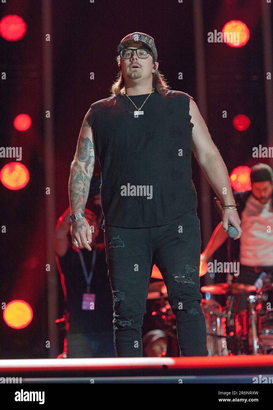 June 9, 2023 - Nashville, Tennessee; USA - Singer HARDY performs live ...