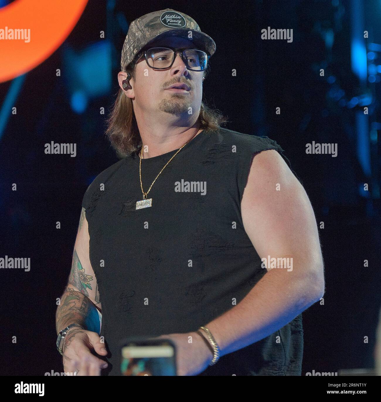 June 9, 2023 - Nashville, Tennessee; USA - Singer HARDY performs live ...