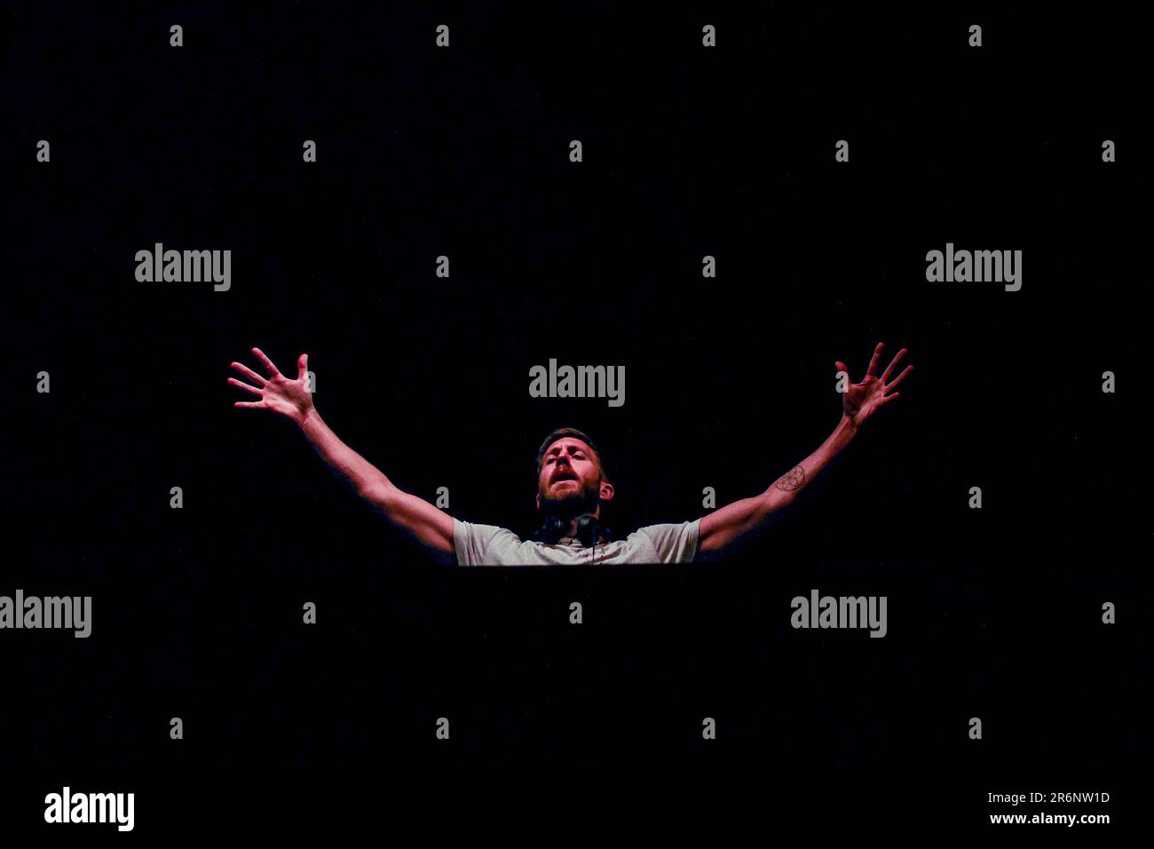 The Scottish musician Calvin Harris performs during the Primavera Sound ...