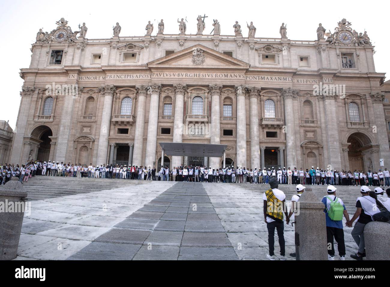 Vatican City, Vatican, 10 June, 2023. Artists and 30 nobel prizes ...