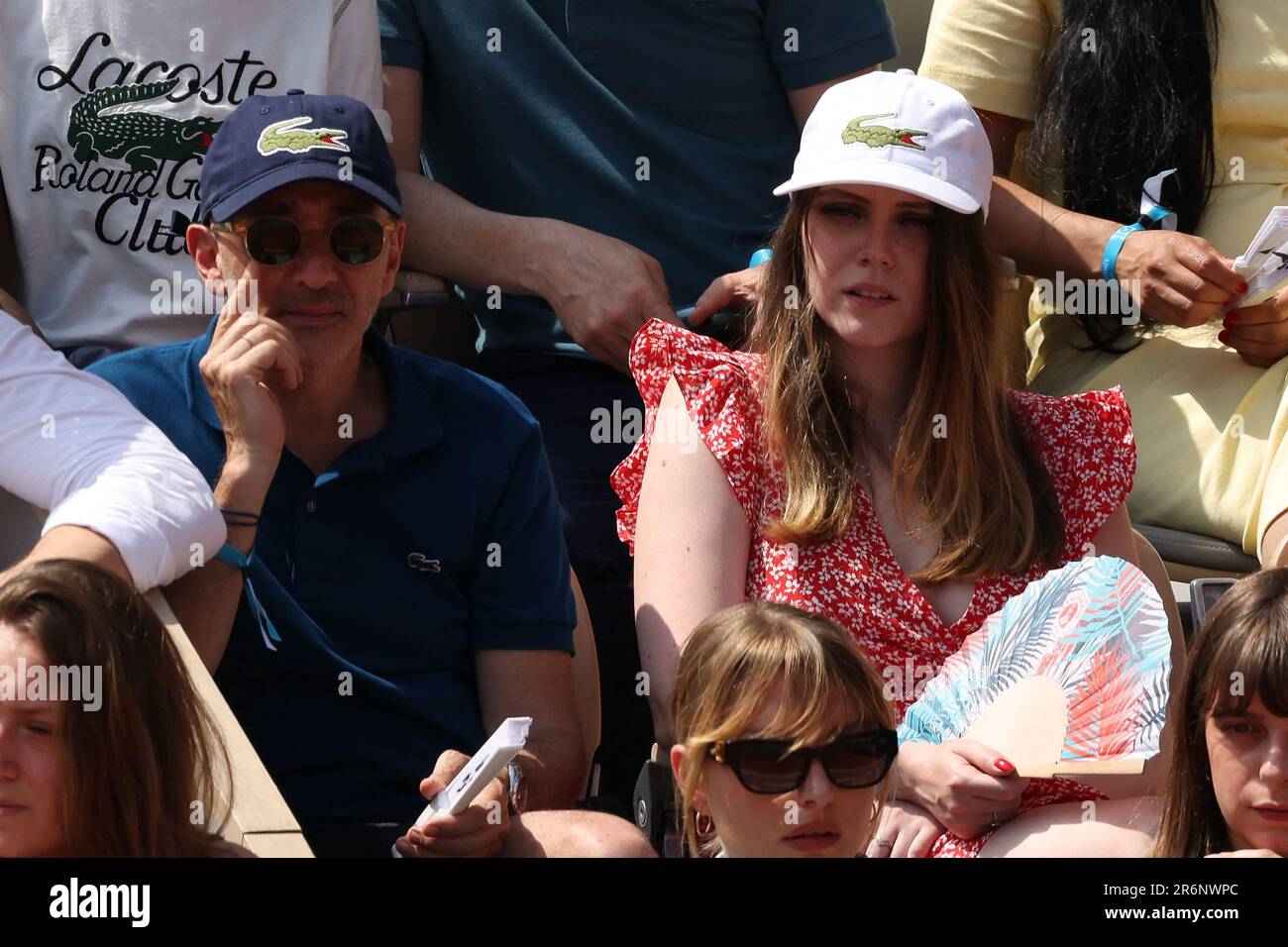 Paris, France. 10th June, 2023. Elie Semoun, Aude Freineau in the ...