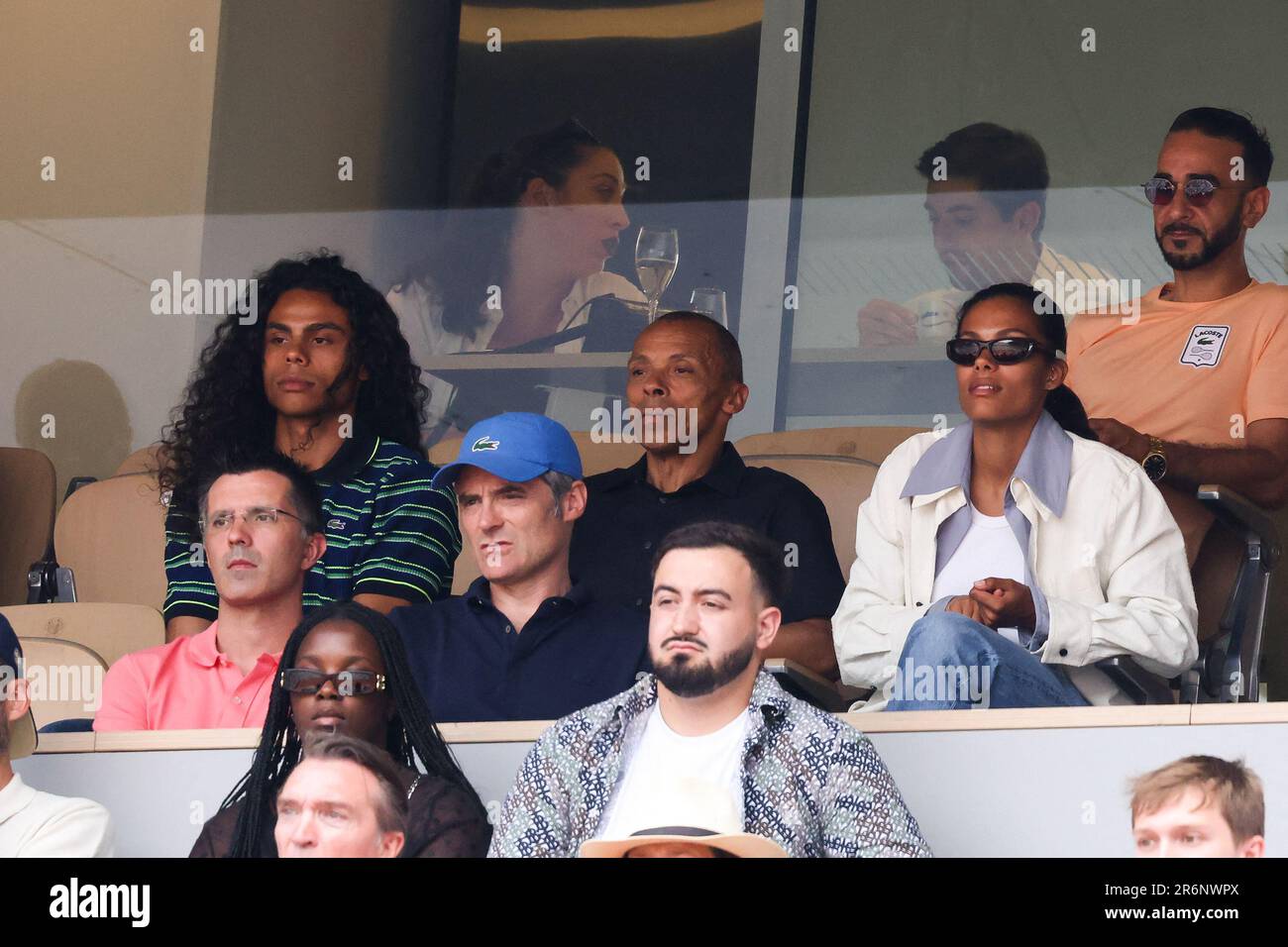 Paris, France. 10th June, 2023. Zakari Kunakey, Robin Kunakey and Tina ...