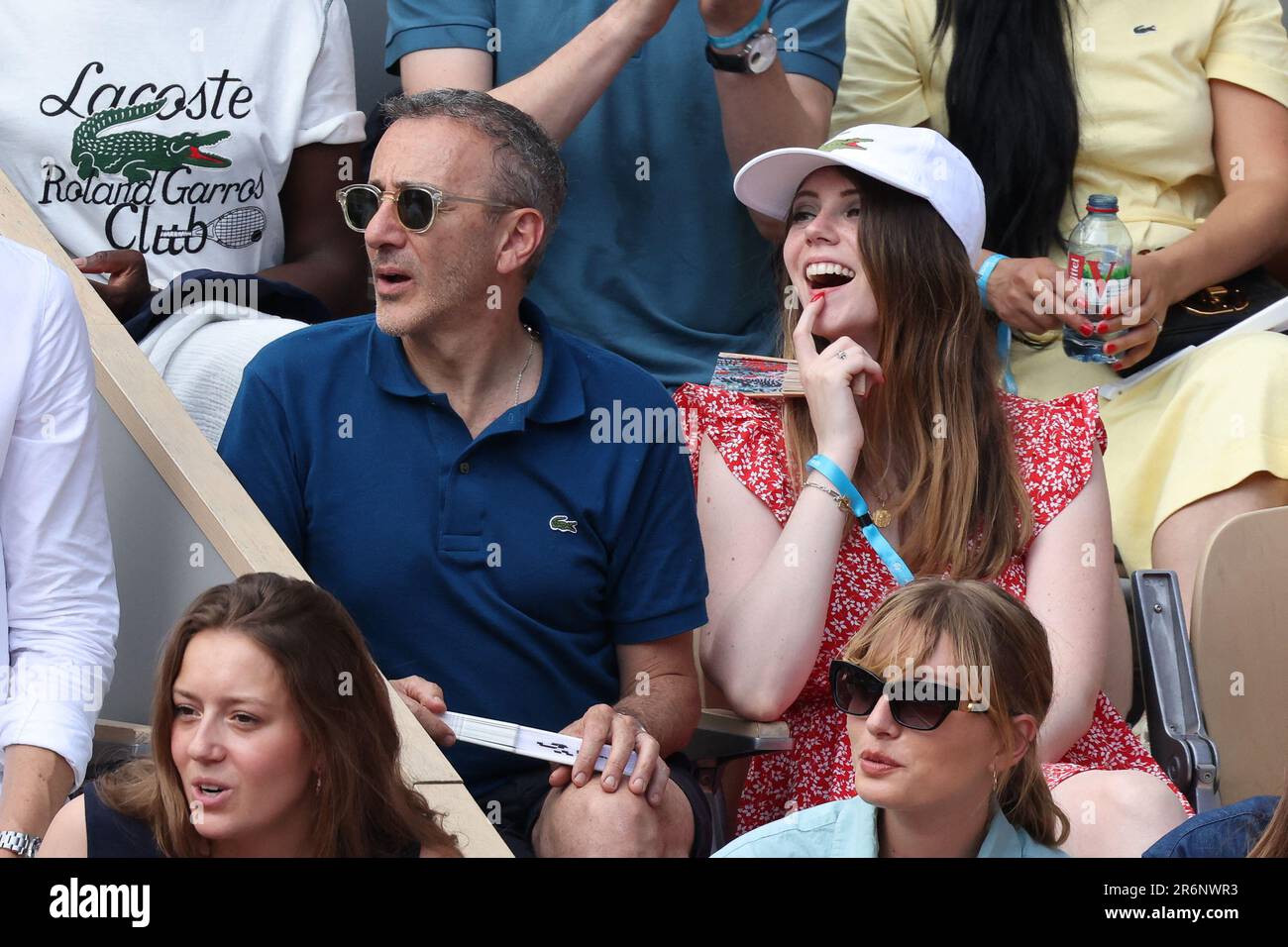 Paris, France. 10th June, 2023. Elie Semoun, Aude Freineau in the ...