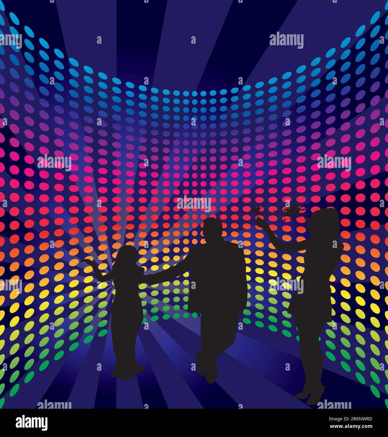 Disco dance background. Vector illustration Stock Vector Image & Art ...