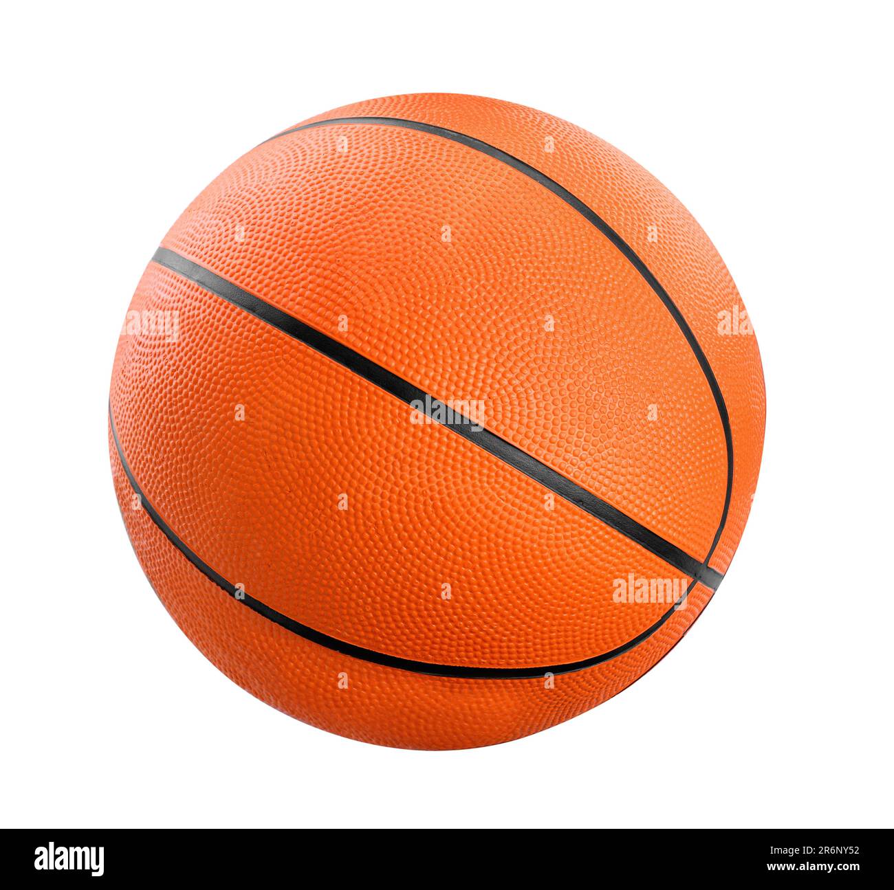 New orange basketball ball isolated on white Stock Photo - Alamy