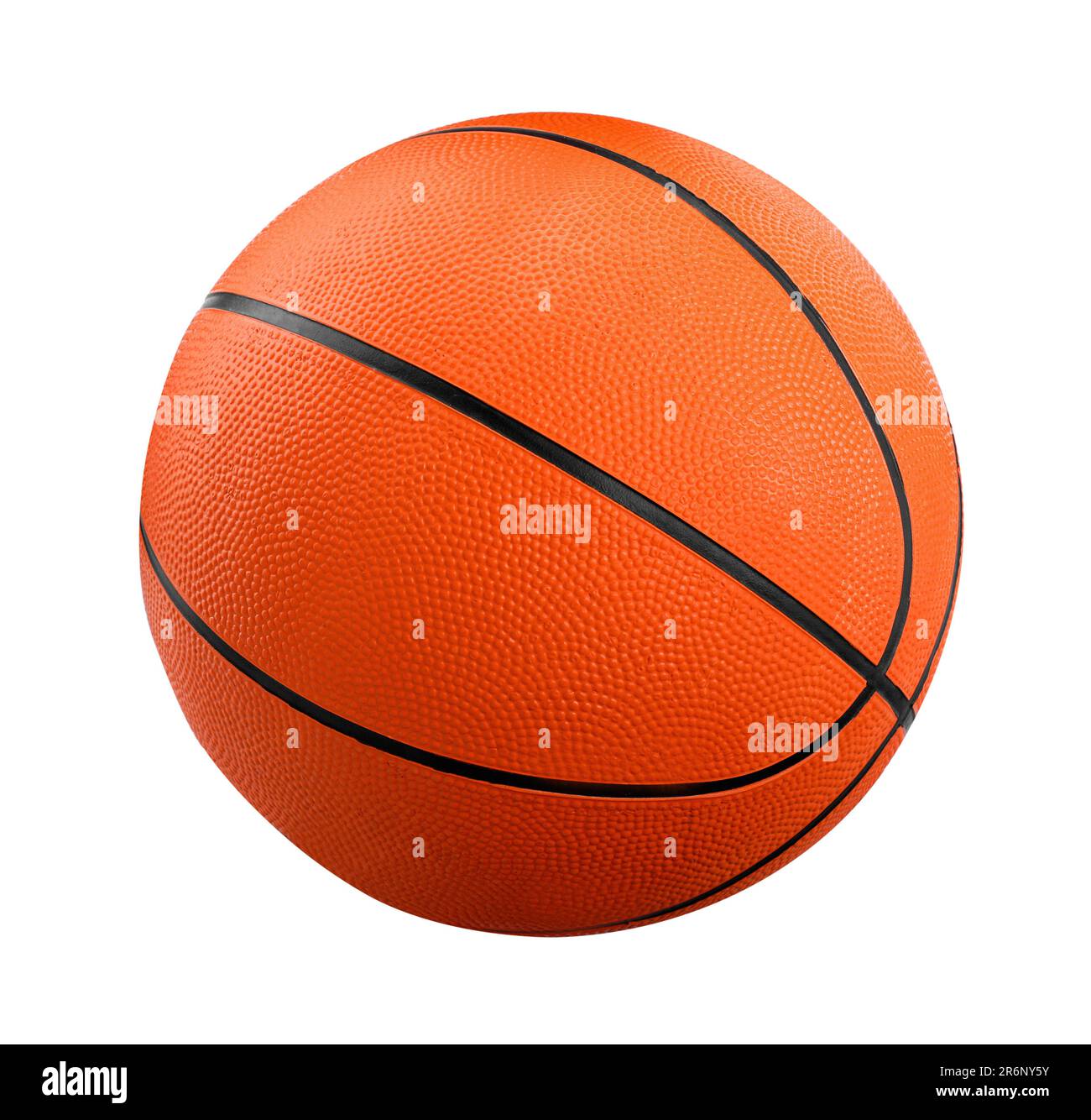 New orange basketball ball isolated on white Stock Photo - Alamy