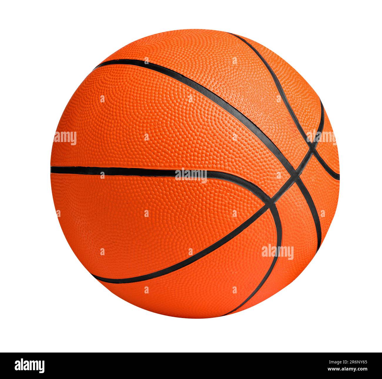 New orange basketball ball isolated on white Stock Photo - Alamy