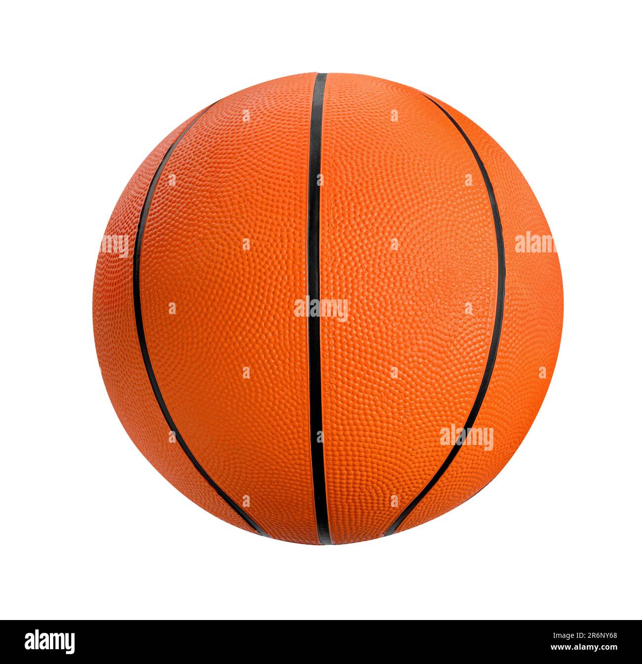 New orange basketball ball isolated on white Stock Photo - Alamy