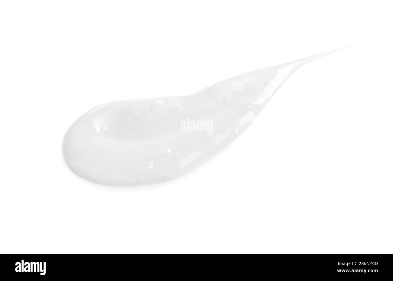 Smear cosmetic gel stroke Cut Out Stock Images & Pictures - Alamy