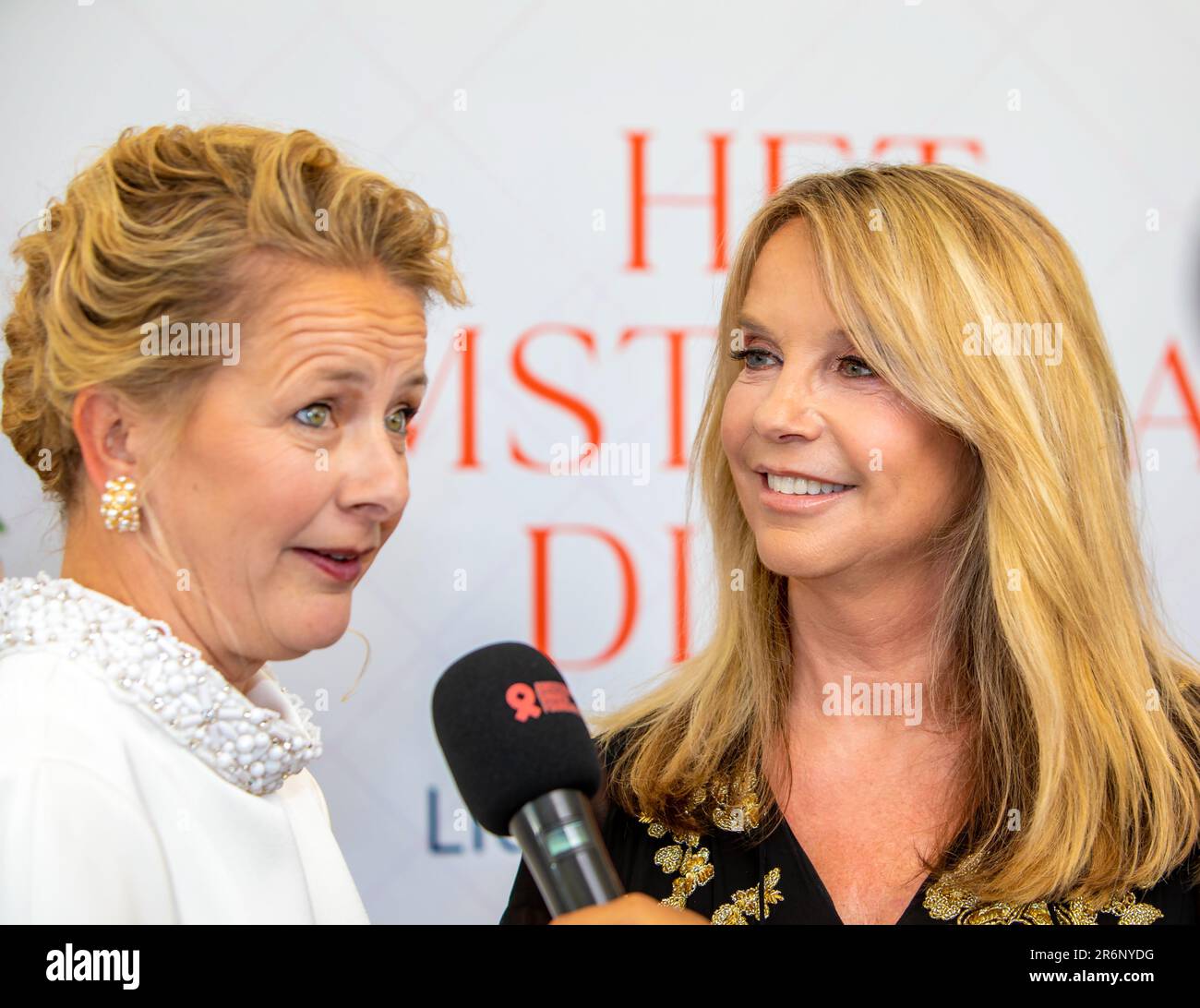 Amsterdam, The Netherlands. 10th June, 2023. Princess Mabel and Linda ...