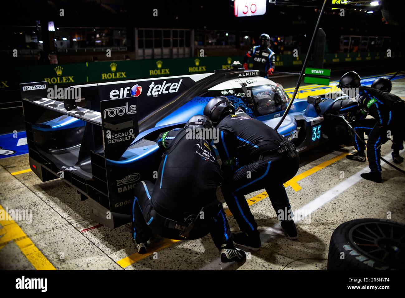 Le Mans, France. 10th June, 2023. 35 NEGRAO André (bra), ROJAS Memo ...