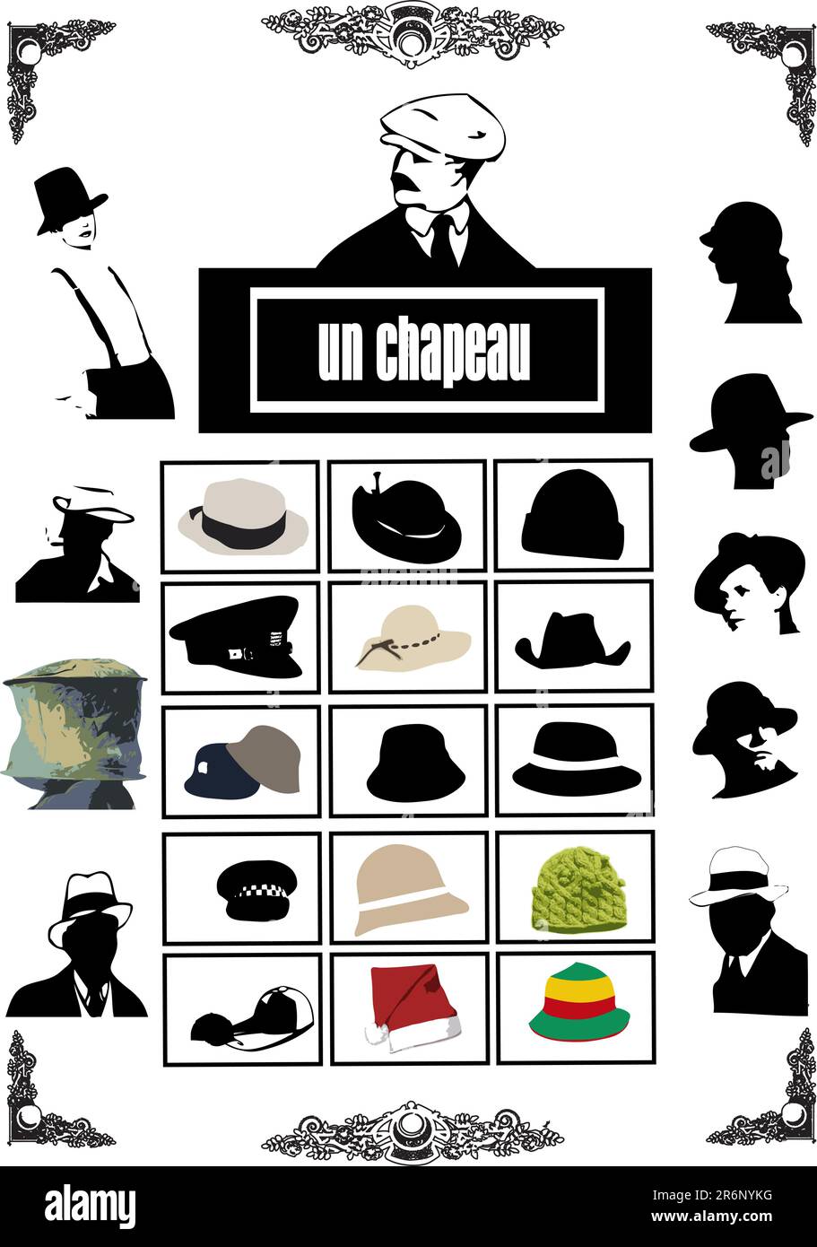 Bend head Stock Vector Images - Alamy