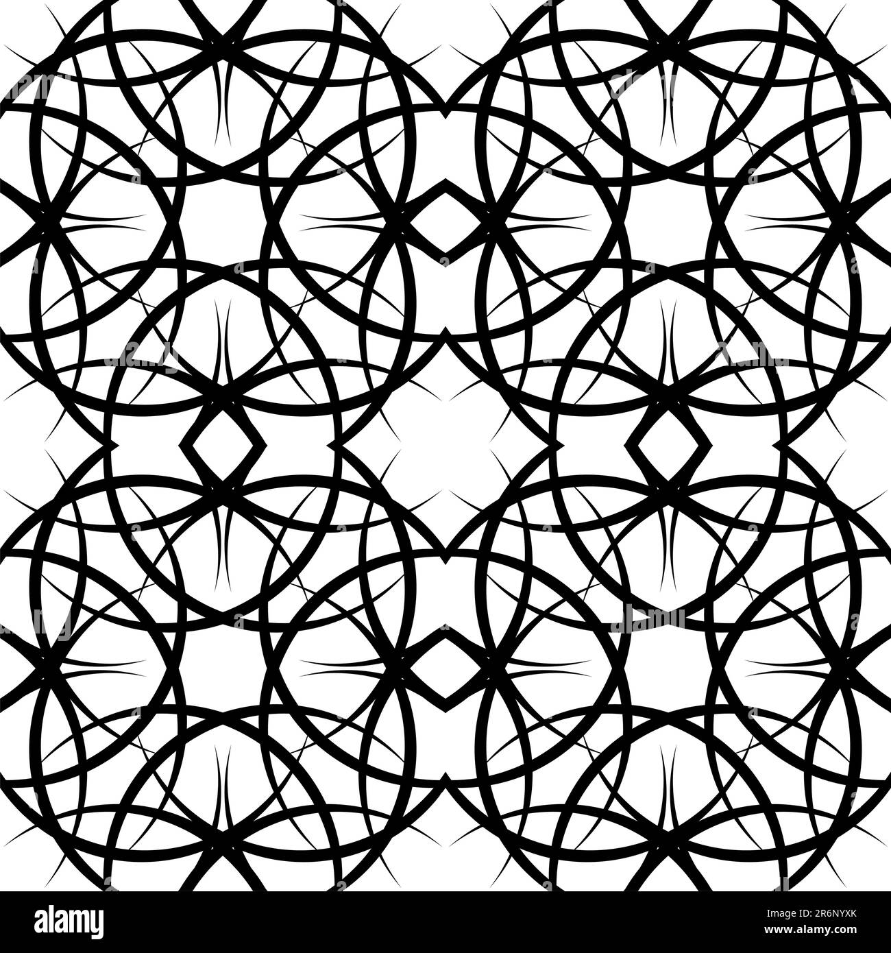 Geometric shape illustration Black and White Stock Photos & Images - Alamy