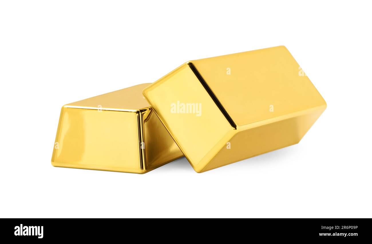 Solid gold bars background Cut Out Stock Images & Pictures - Alamy