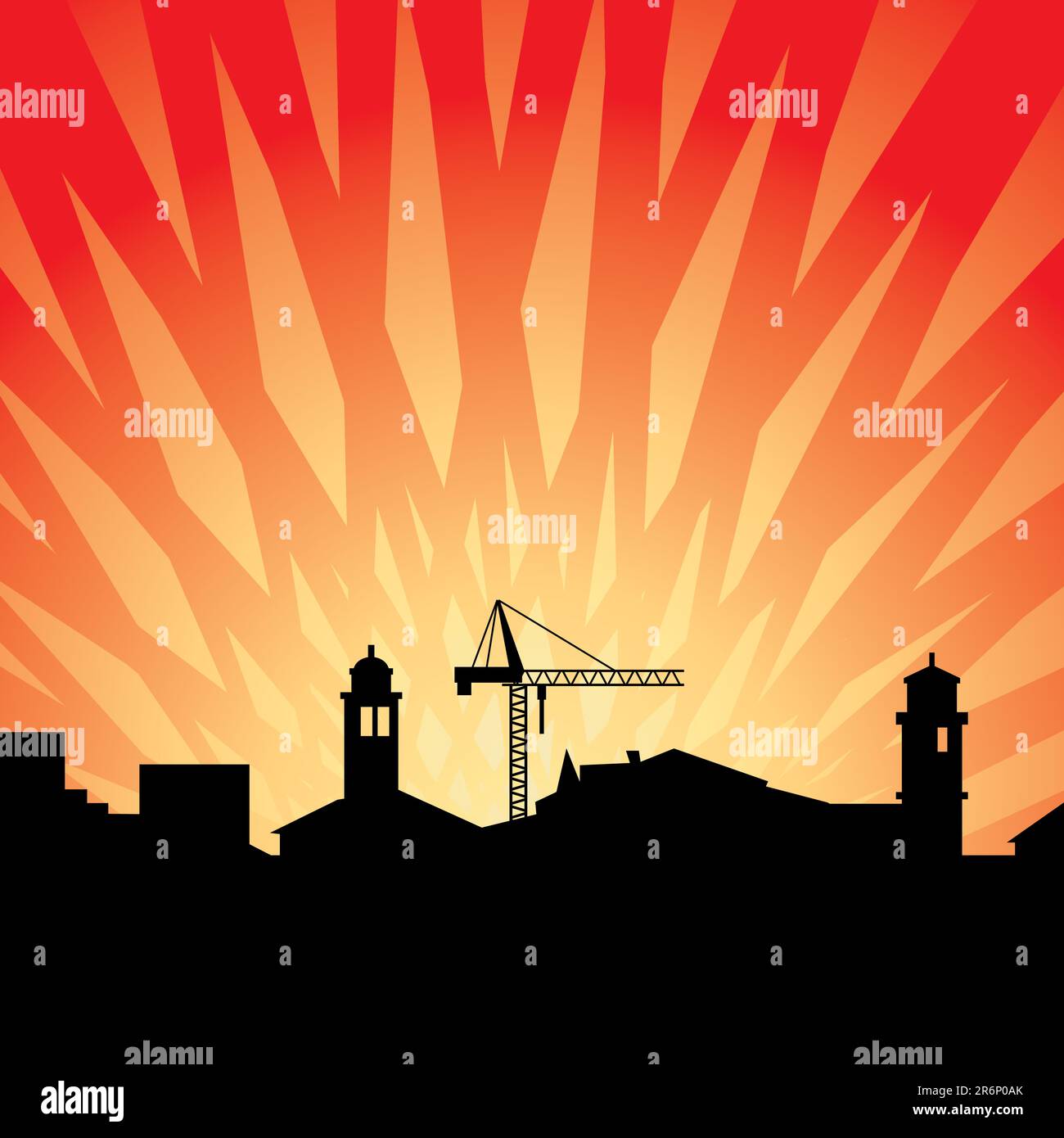 Cityscape clipart hi-res stock photography and images - Alamy