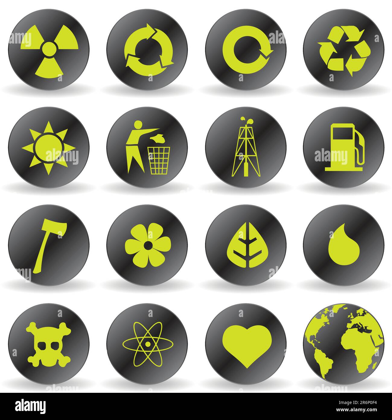 Vector Collection Of Environmental Icons Stock Vector Image And Art Alamy