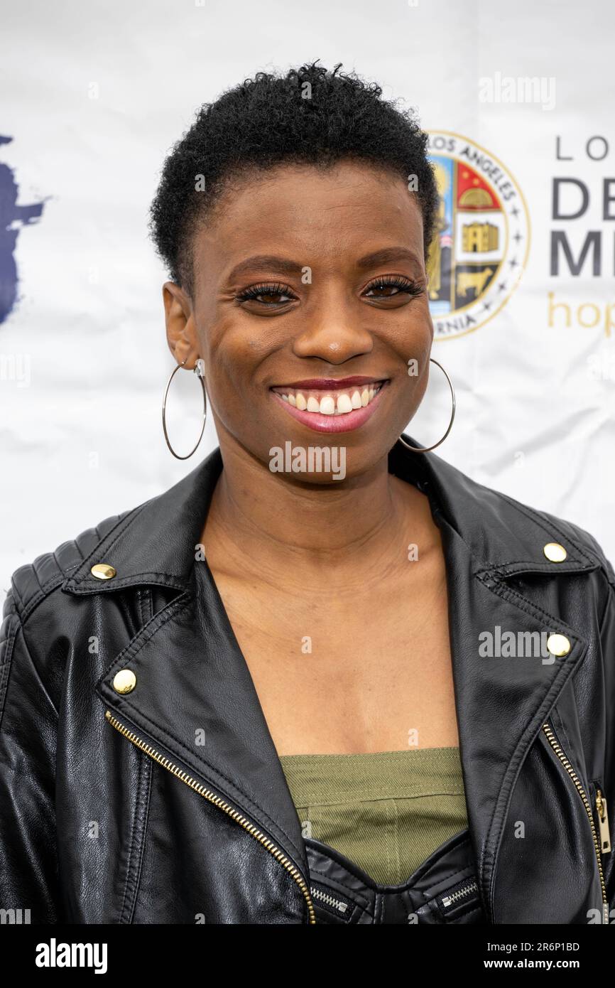 Los Angeles, USA. 10th June, 2023. Actress Angelique Bates attends ...