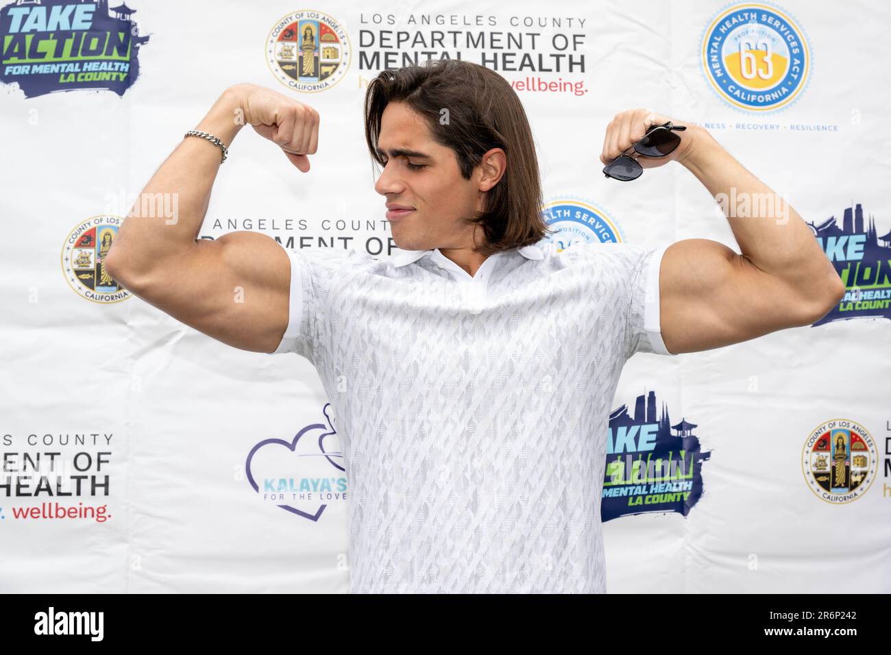 Los Angeles, USA. 10th June, 2023. Actor/Model Adrian Gabriel attends ...