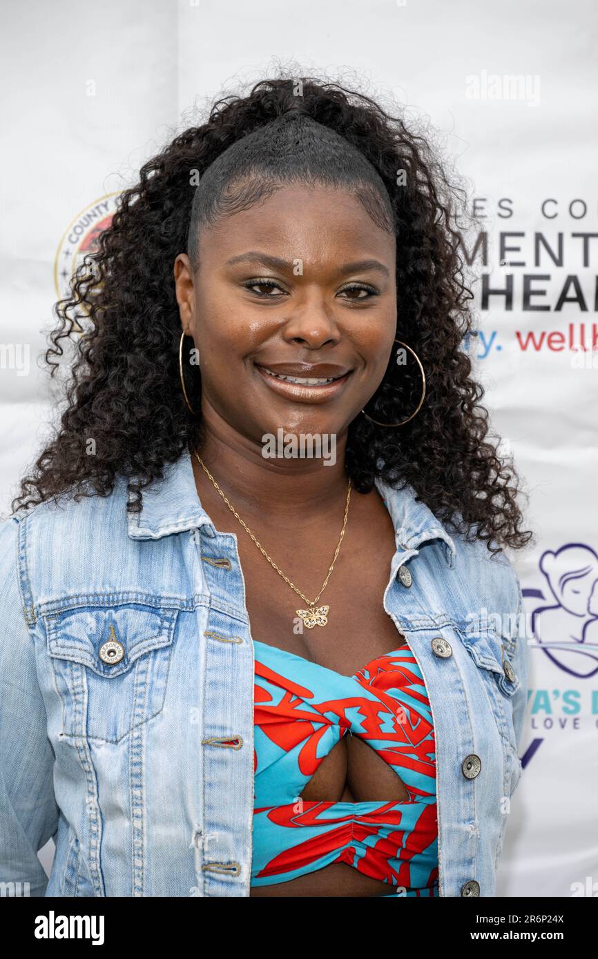 Los Angeles, USA. 10th June, 2023. Panelist Breea Charles attends ...