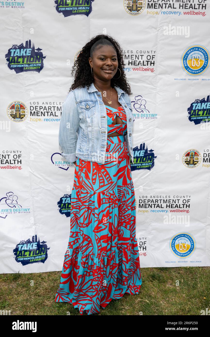 Los Angeles, USA. 10th June, 2023. Panelist Breea Charles attends ...