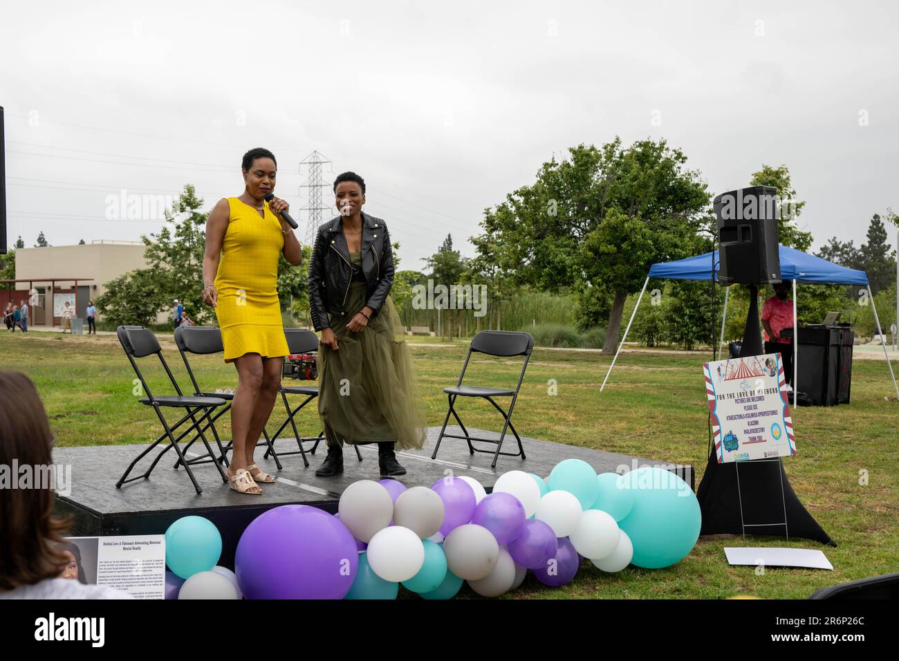 Los Angeles, USA. 10th June, 2023. Host Nancy Bellany and Actress ...