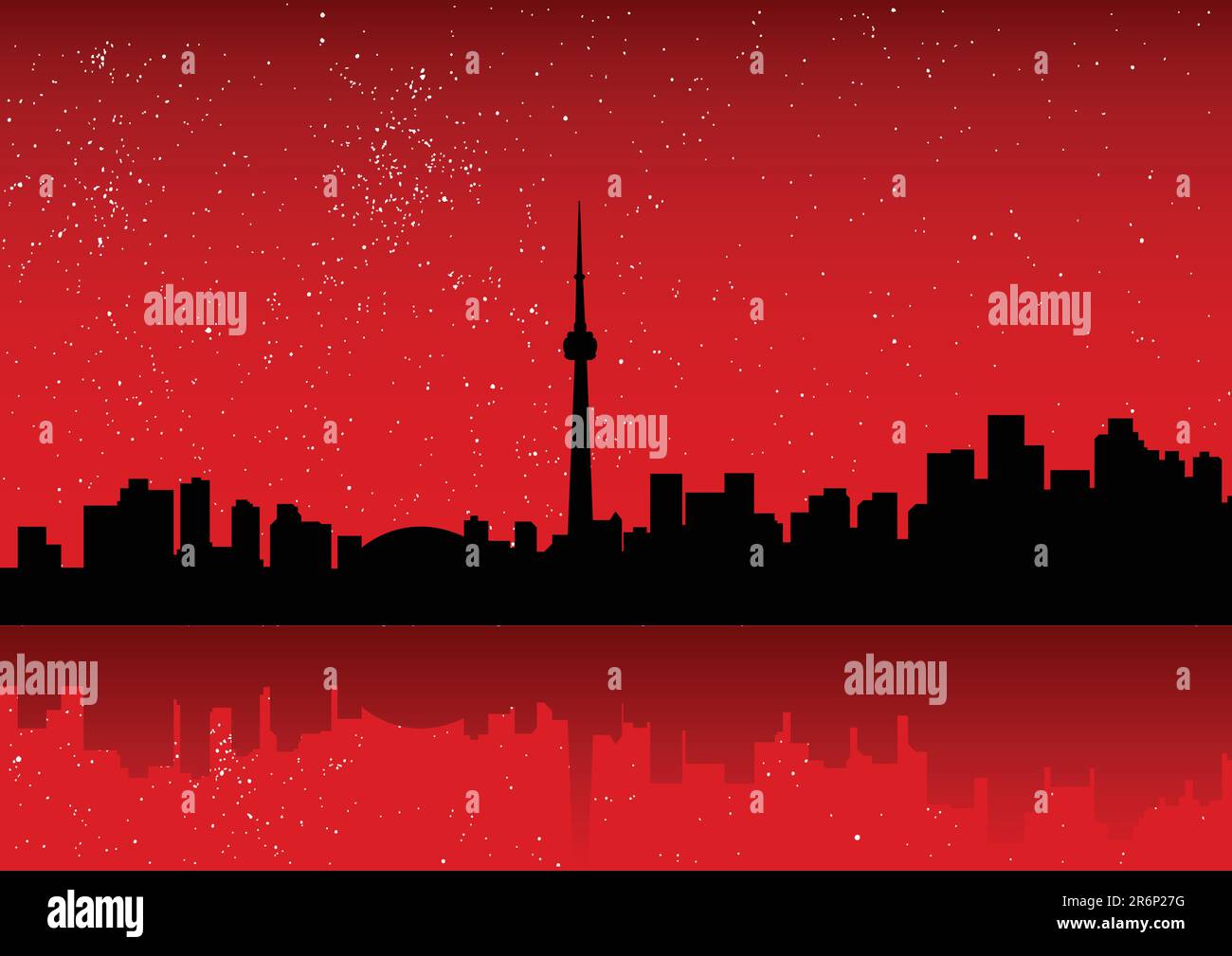 vector cityscape of Toronto Stock Vector Image & Art - Alamy