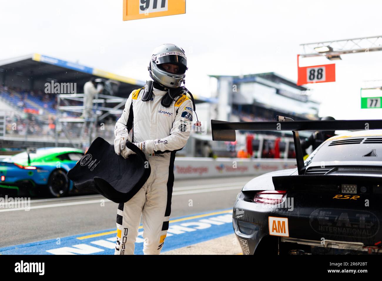 Le Mans, France. 10th June, 2023. 911 FASSBENDER Michael (irl), RUMP ...