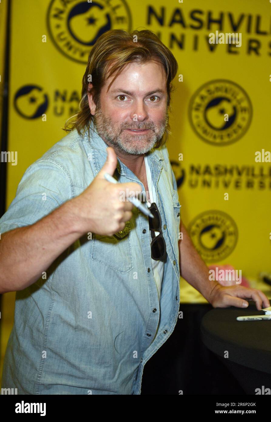 Nashville, TN, USA. 9th June, 2023. Andy Griggs on stage for CMA Fest ...