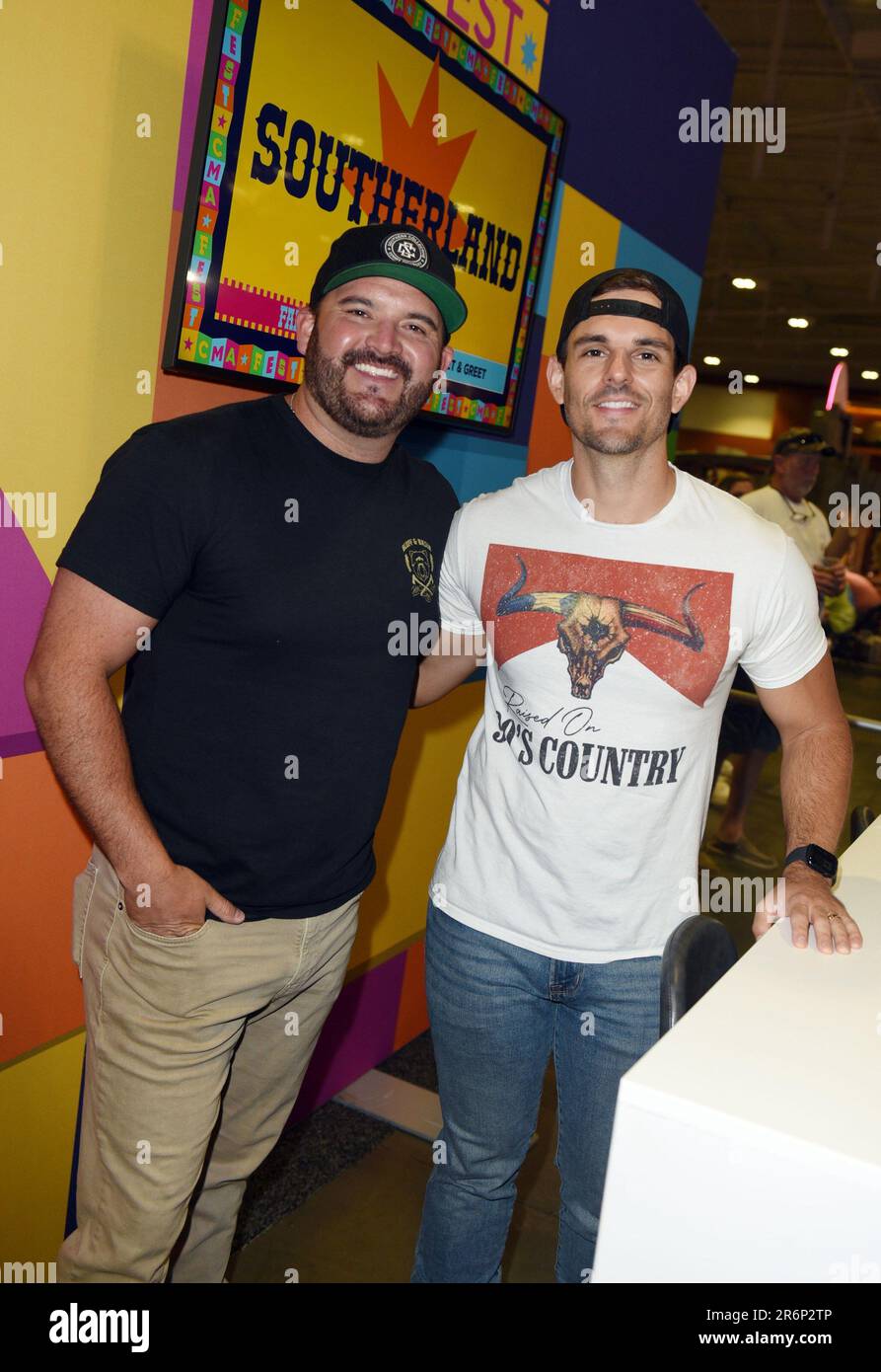 Nashville, TN, USA. 9th June, 2023. Southerland, Matt Chase, Chris ...