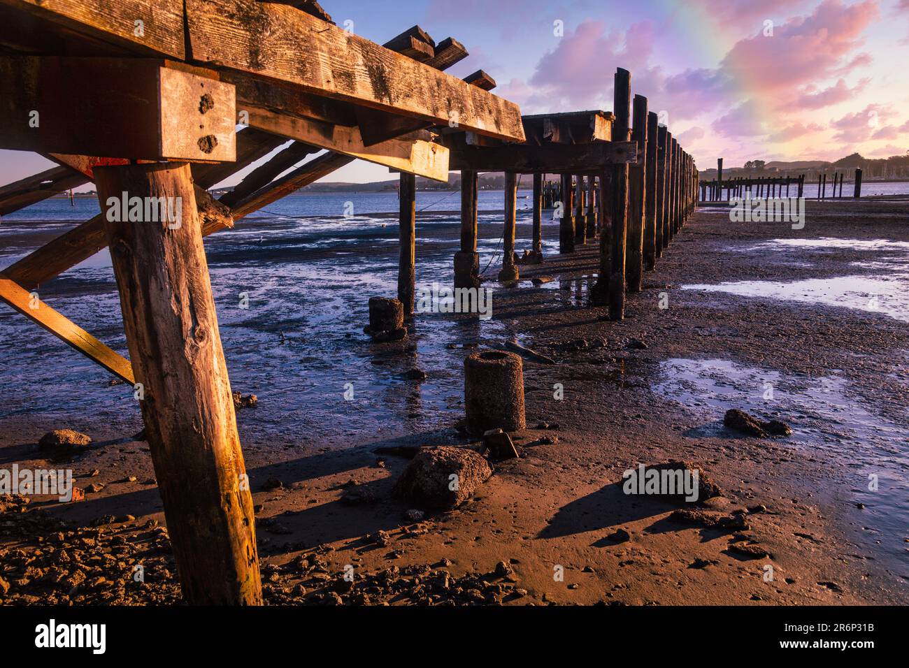 Broken pier rocks hi-res stock photography and images - Alamy