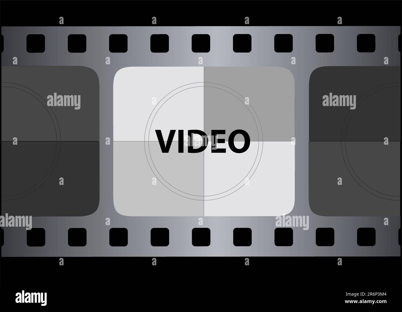 vector illustration of a filmstrip Stock Vector Image & Art - Alamy