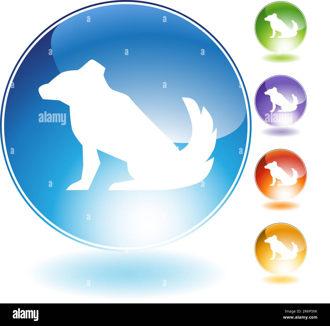 Asian canine Stock Vector Images - Alamy