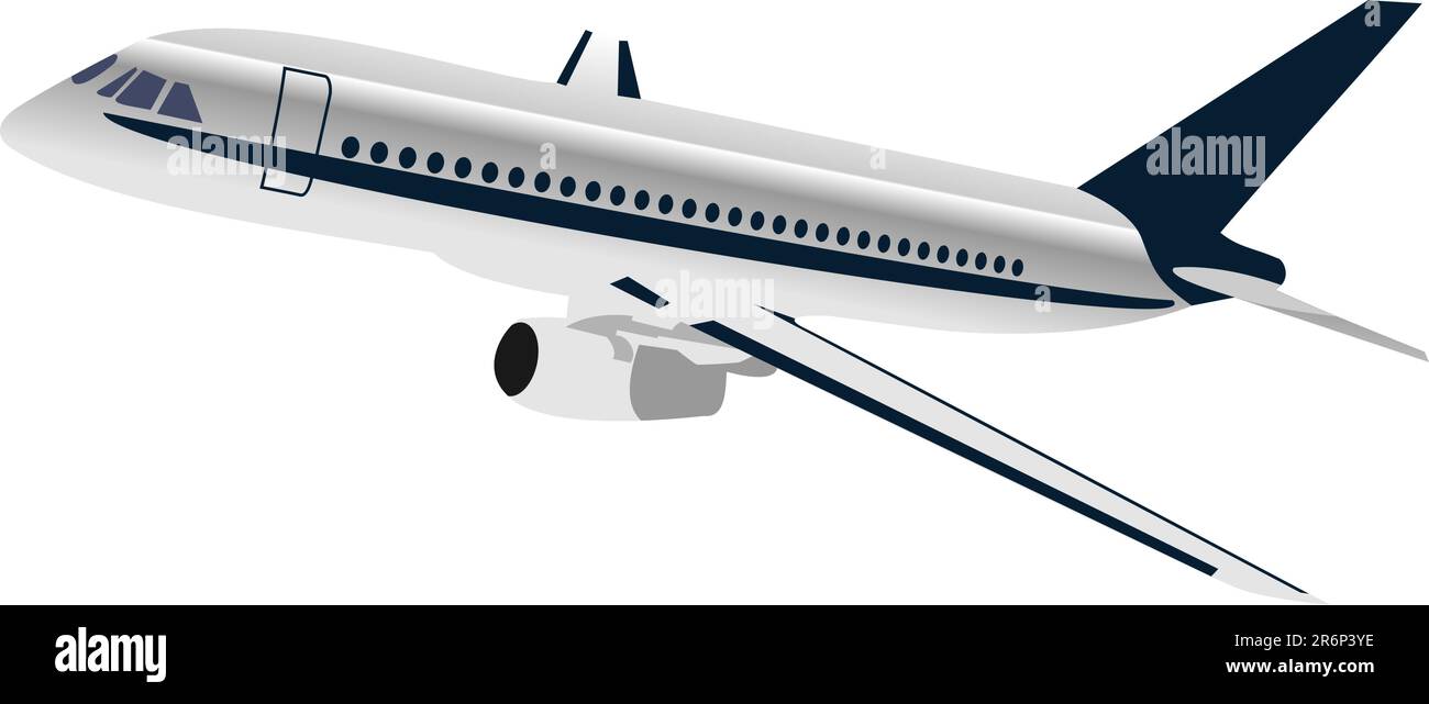 Airplane backgrounds Stock Vector Images - Alamy