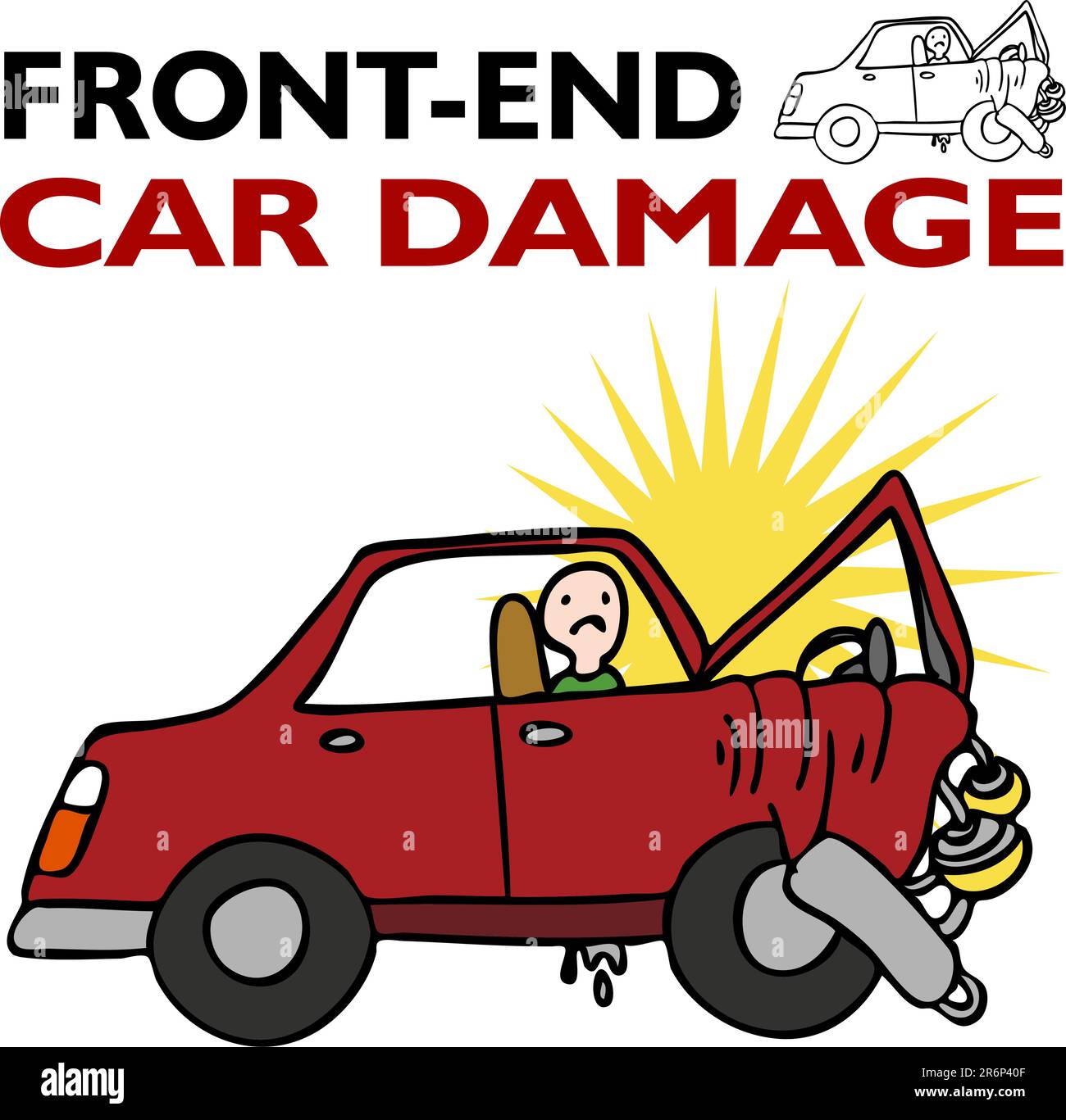Man damage picture Stock Vector Images - Alamy