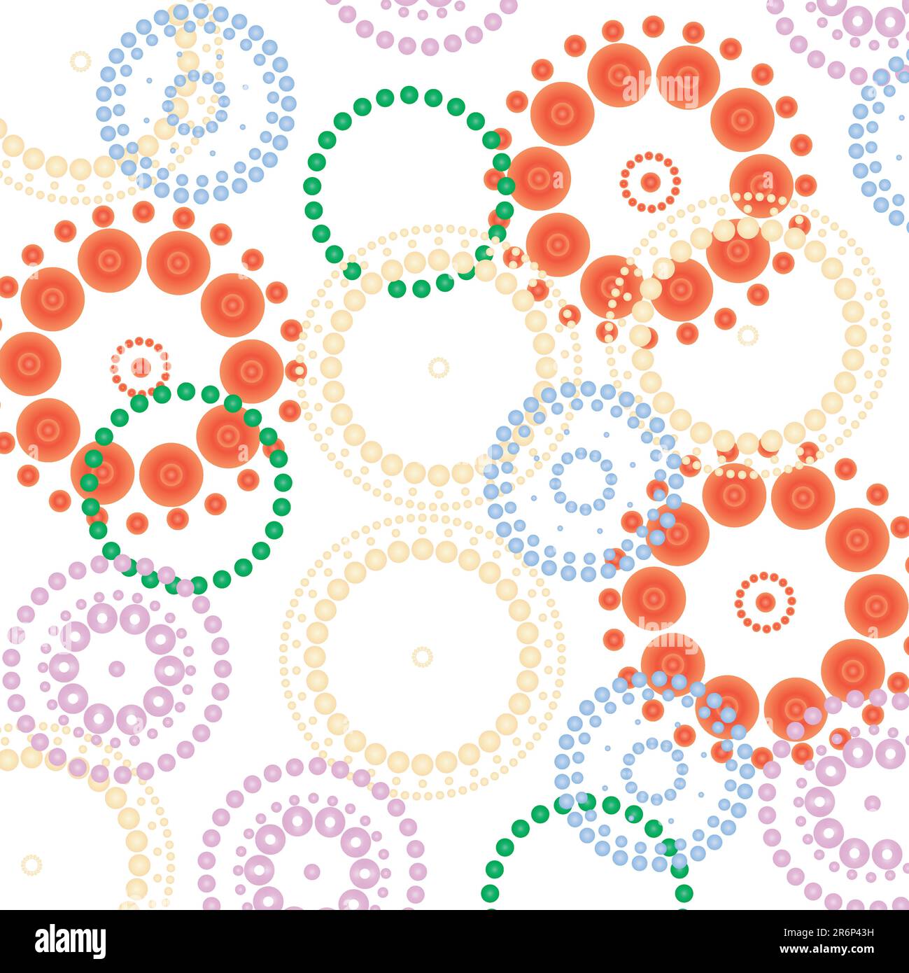 Vector beautiful circles background Stock Vector Image & Art - Alamy