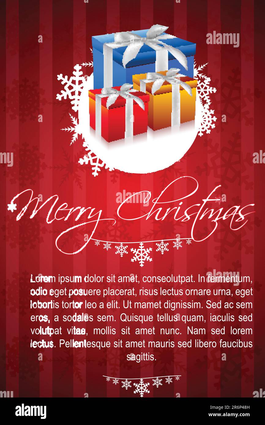 Beautiful gift boxes and packaging Stock Vector Images - Alamy