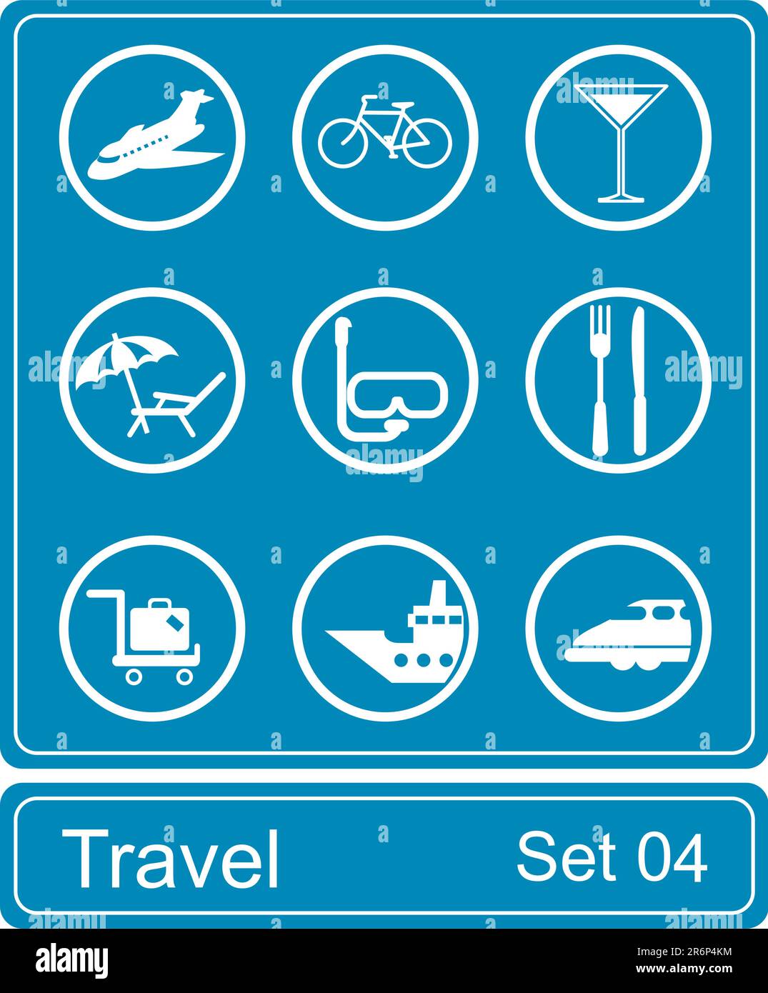 Travel icon set Stock Vector Image & Art - Alamy
