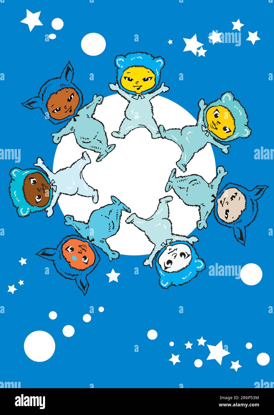 Unity and diversity Stock Vector Images - Alamy