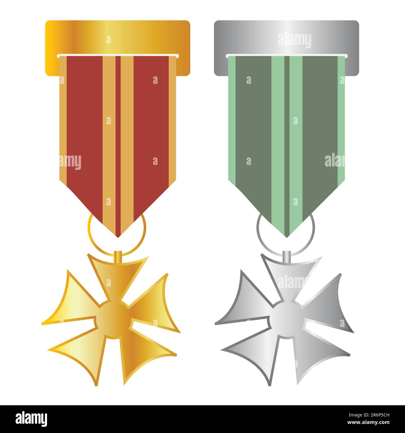 Two number vector golden Cut Out Stock Images & Pictures - Alamy