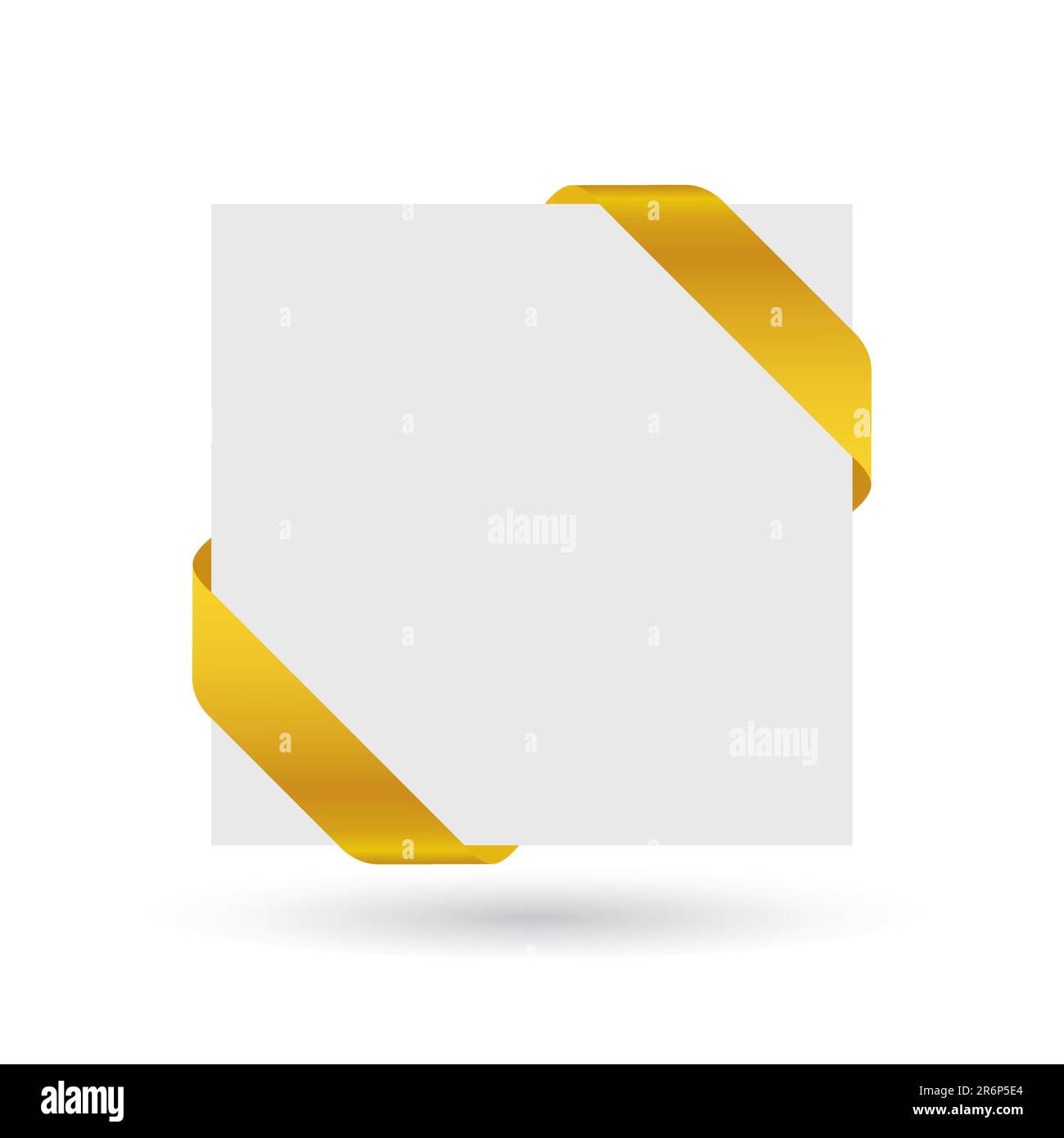 Golden tag and paper Stock Vector Image & Art - Alamy