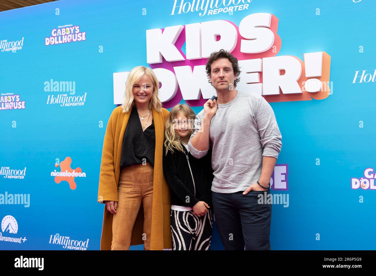 Los Angeles, USA. 10th June, 2023. Malin Ackerman, Sebastian Zincone ...