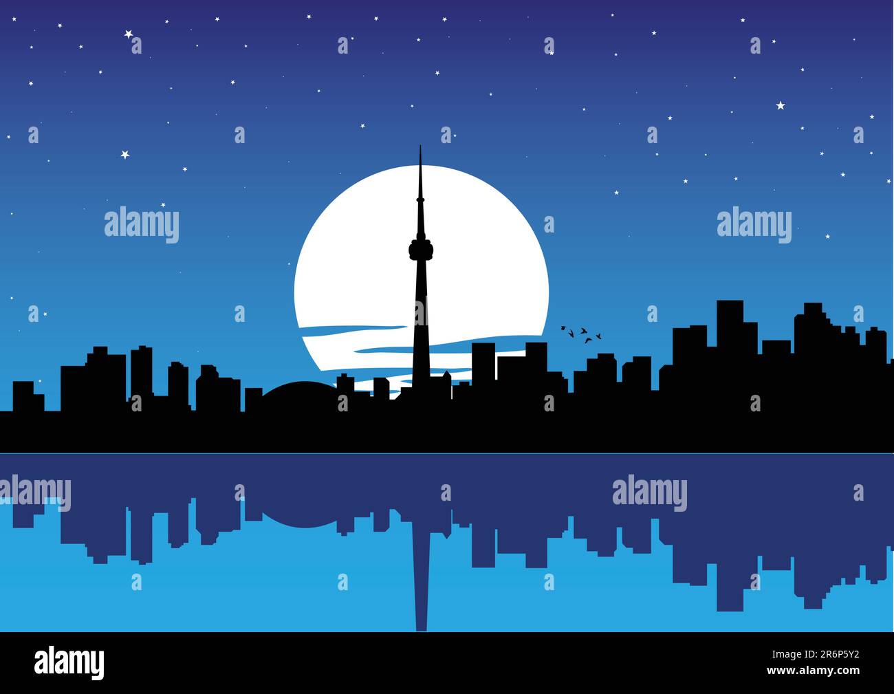 vector cityscape of Toronto Stock Vector Image & Art - Alamy