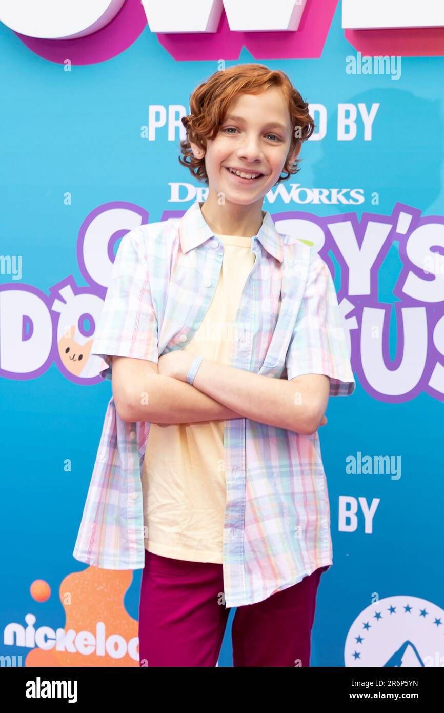 Los Angeles, USA. 10th June, 2023. Kayden Koshelev attends the arrivals of The Hollywood ...