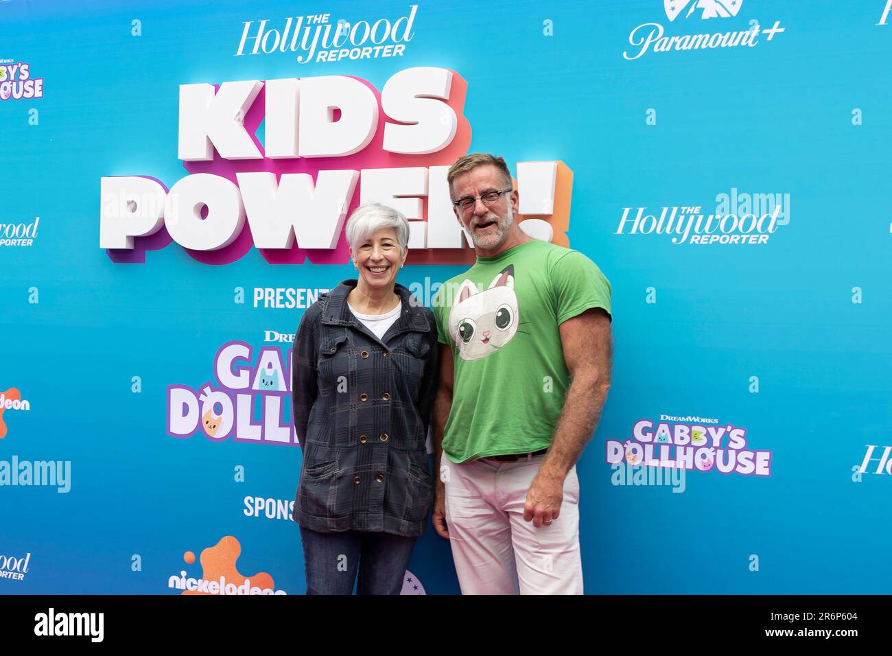 Los Angeles, USA. 10th June, 2023. Kelly Kulchak and Michael Vollman ...