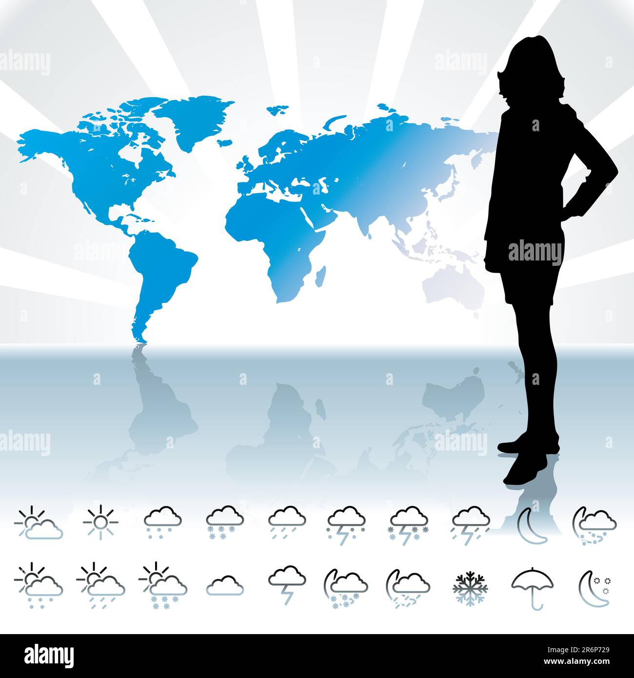 Tv weather prediction forecast hi-res stock photography and images - Alamy