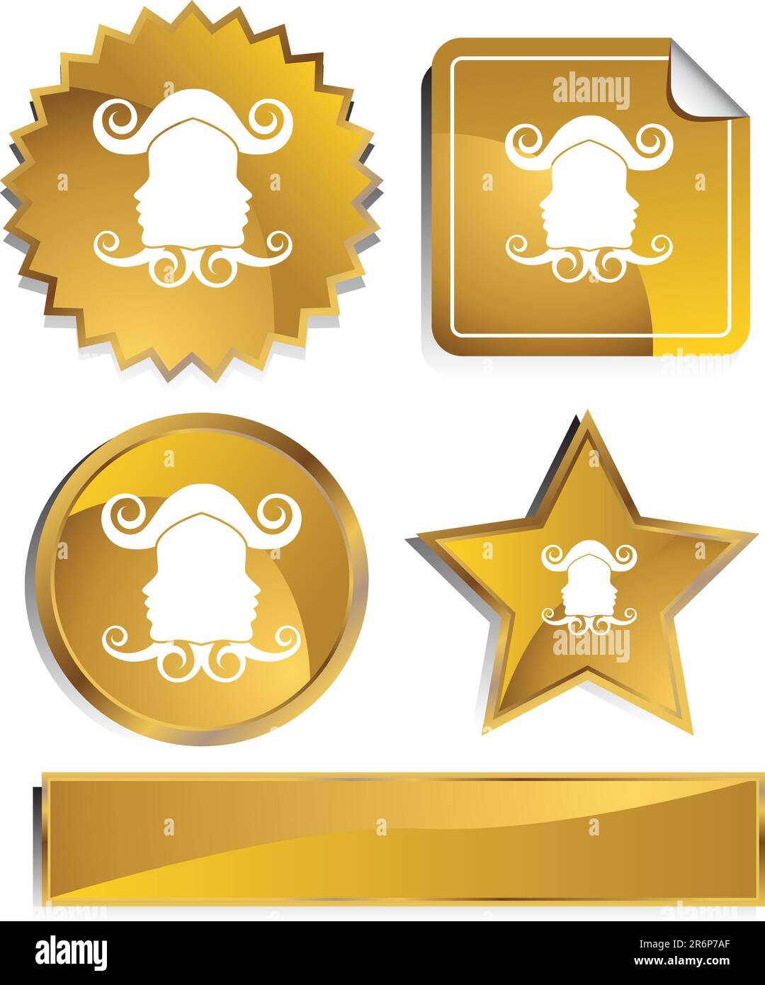An image of the zodiac sign - gemini Stock Vector Image & Art - Alamy