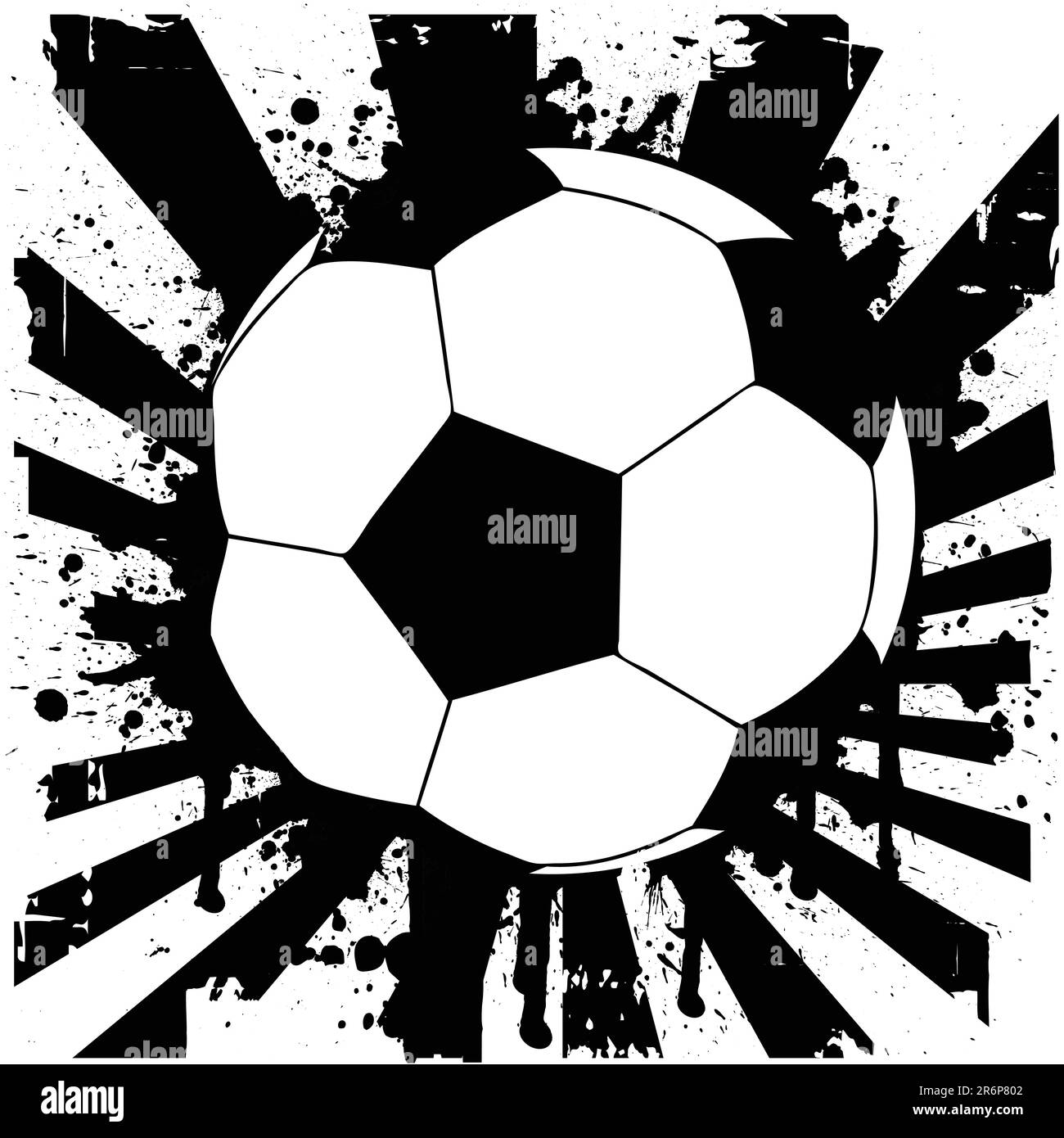 Vector Illustration Of A Soccer Ball Stock Vector Image And Art Alamy 