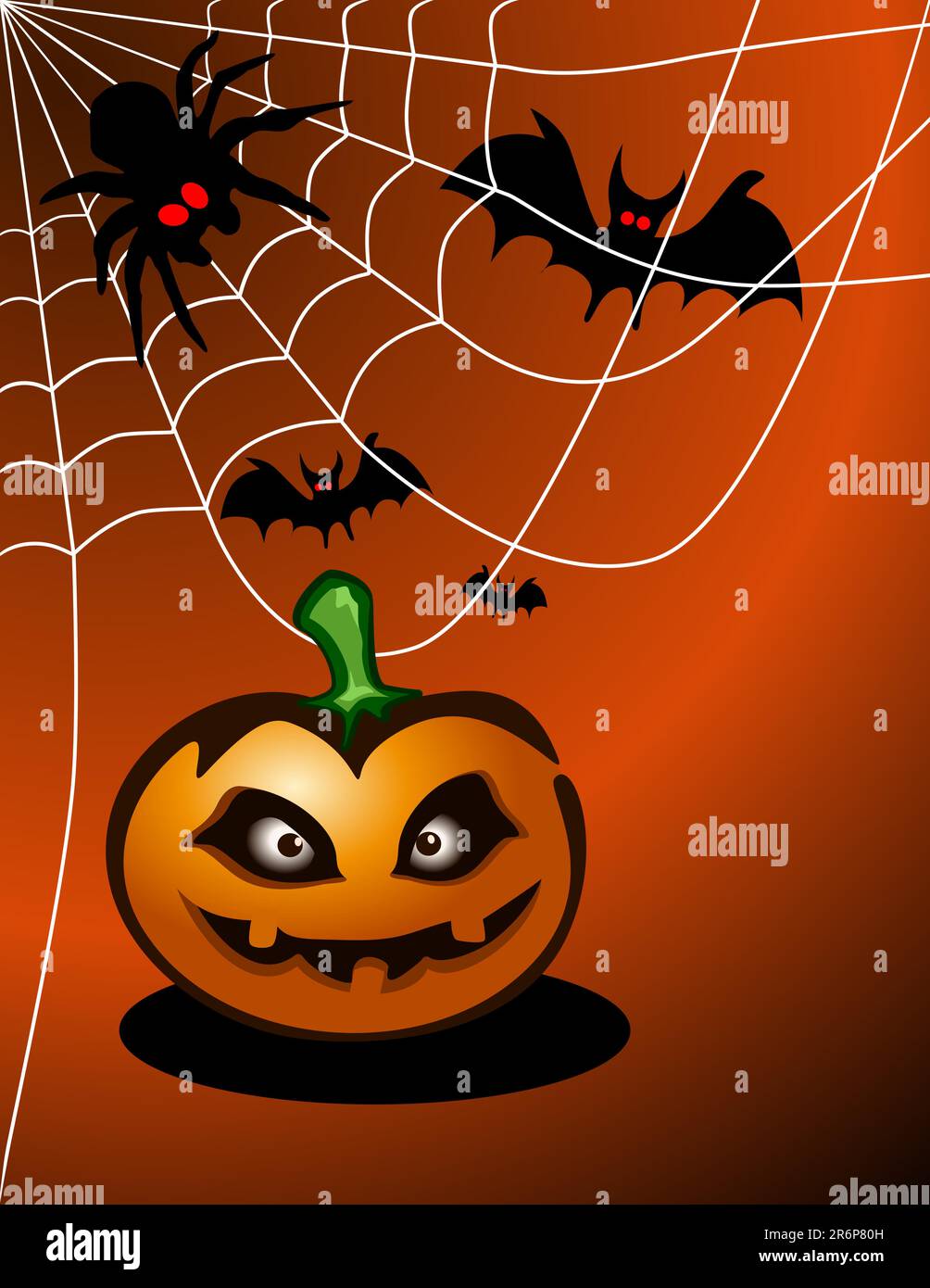 Halloween abstract background, vector illustration Stock Vector Image ...