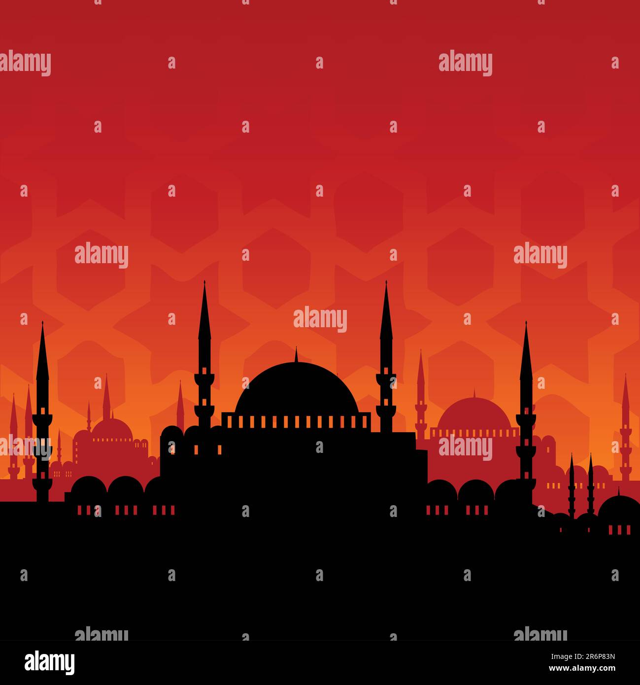 vector cityscape of istanbul Stock Vector Image & Art - Alamy